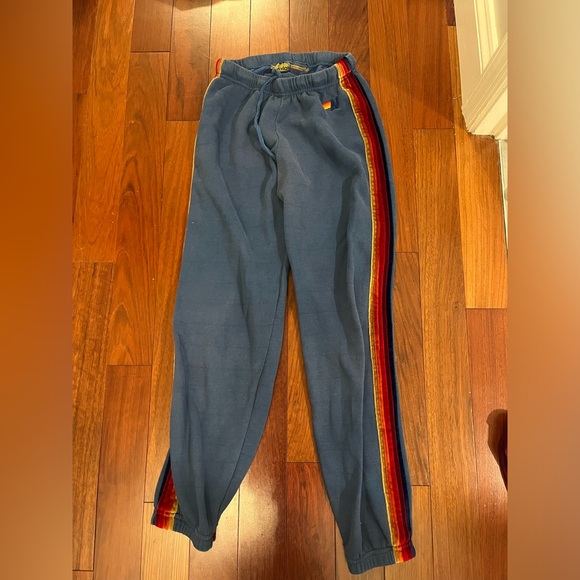 Aviator Nation | Pants & Jumpsuits | Aviator Nation Velvet 5 Stripe In ...